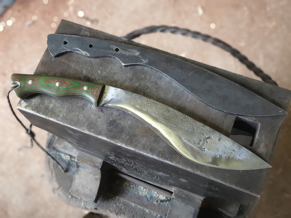 Kukri knife blank – Drakon Forged