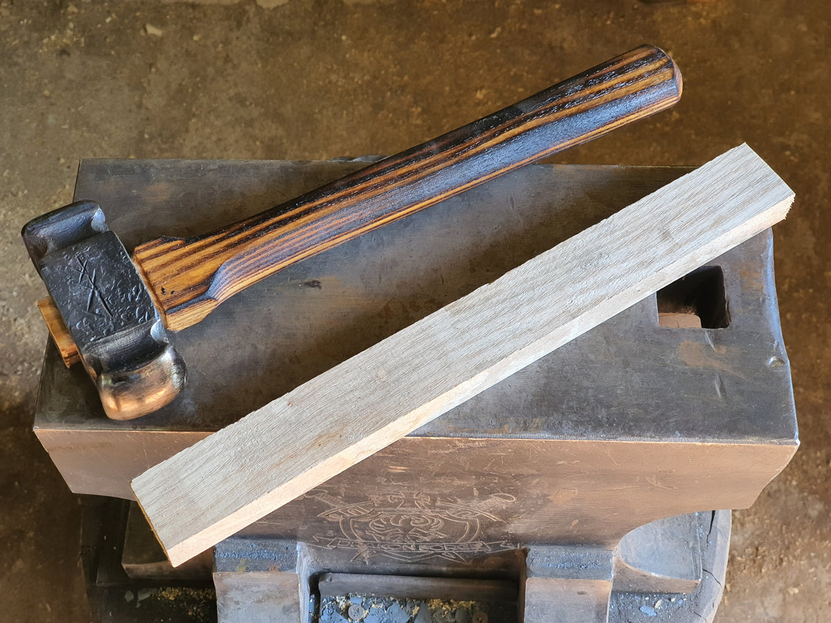 American White Ash hammer handles – Drakon Forged